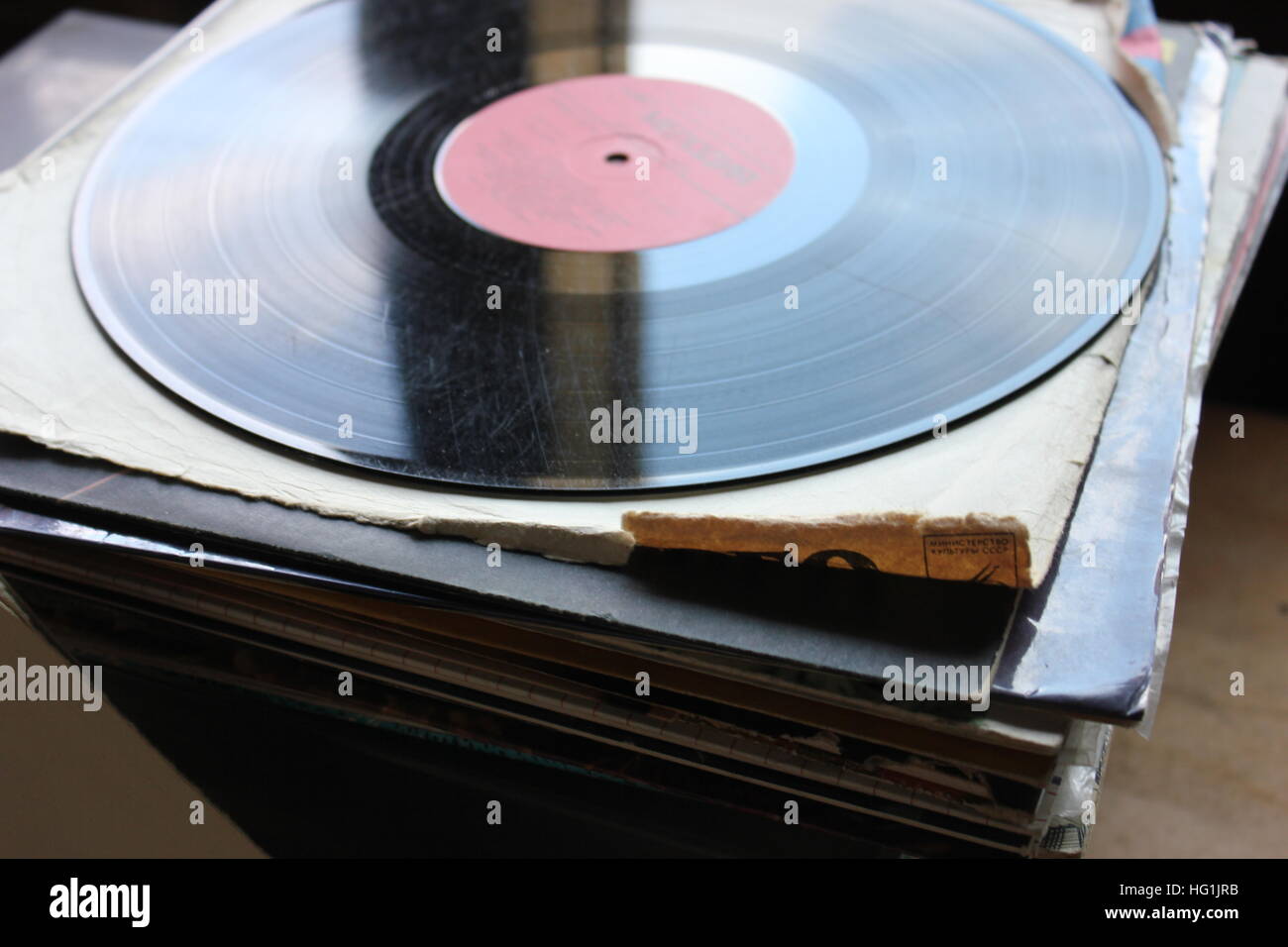 Old School Record Player High Resolution Stock Photography and Images ...