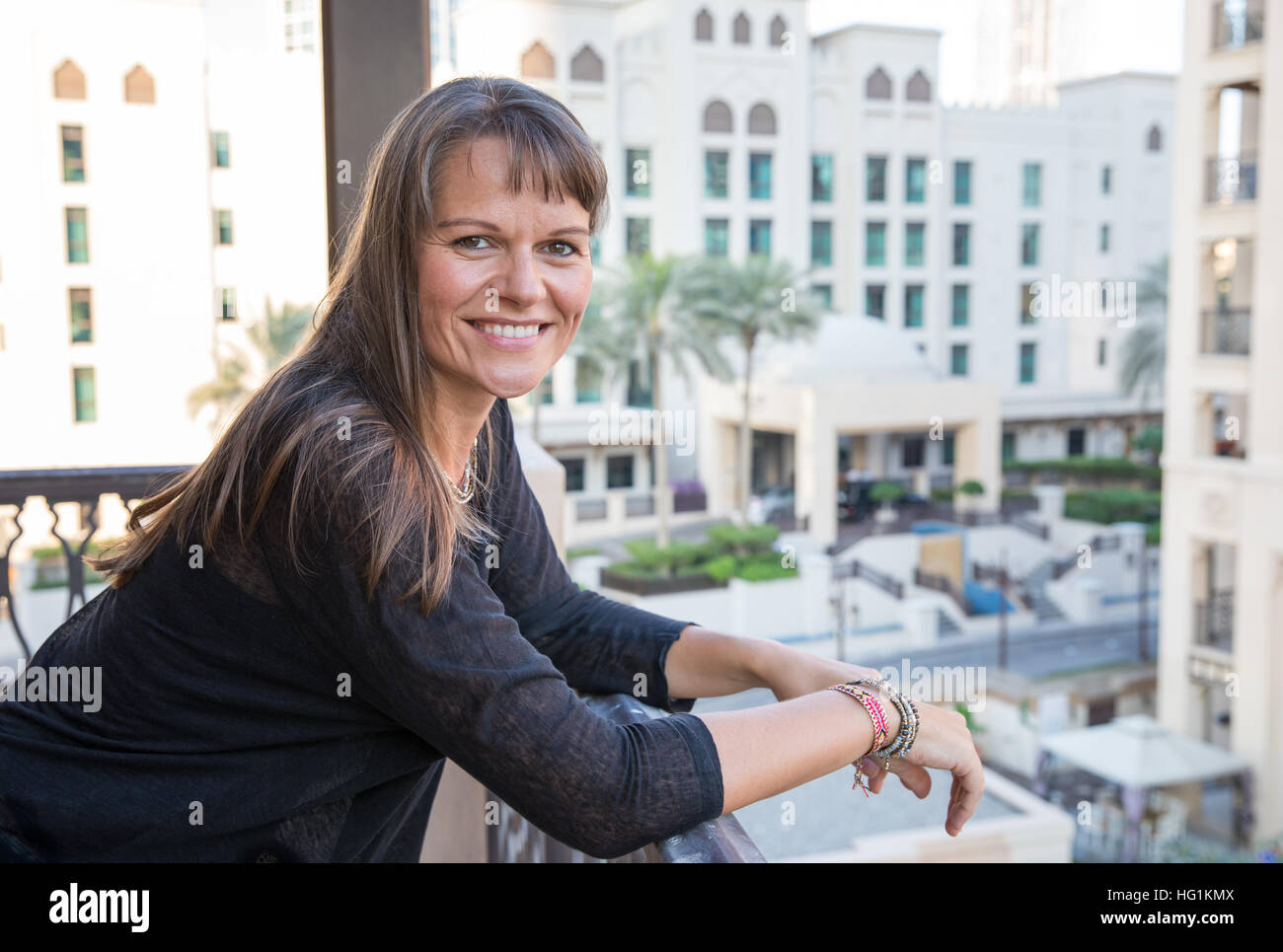 Attractive middle aged woman hi-res stock photography and images - Alamy