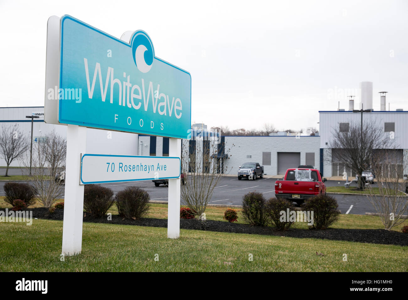 A logo sign outside of a facility occupied by The WhiteWave Foods ...
