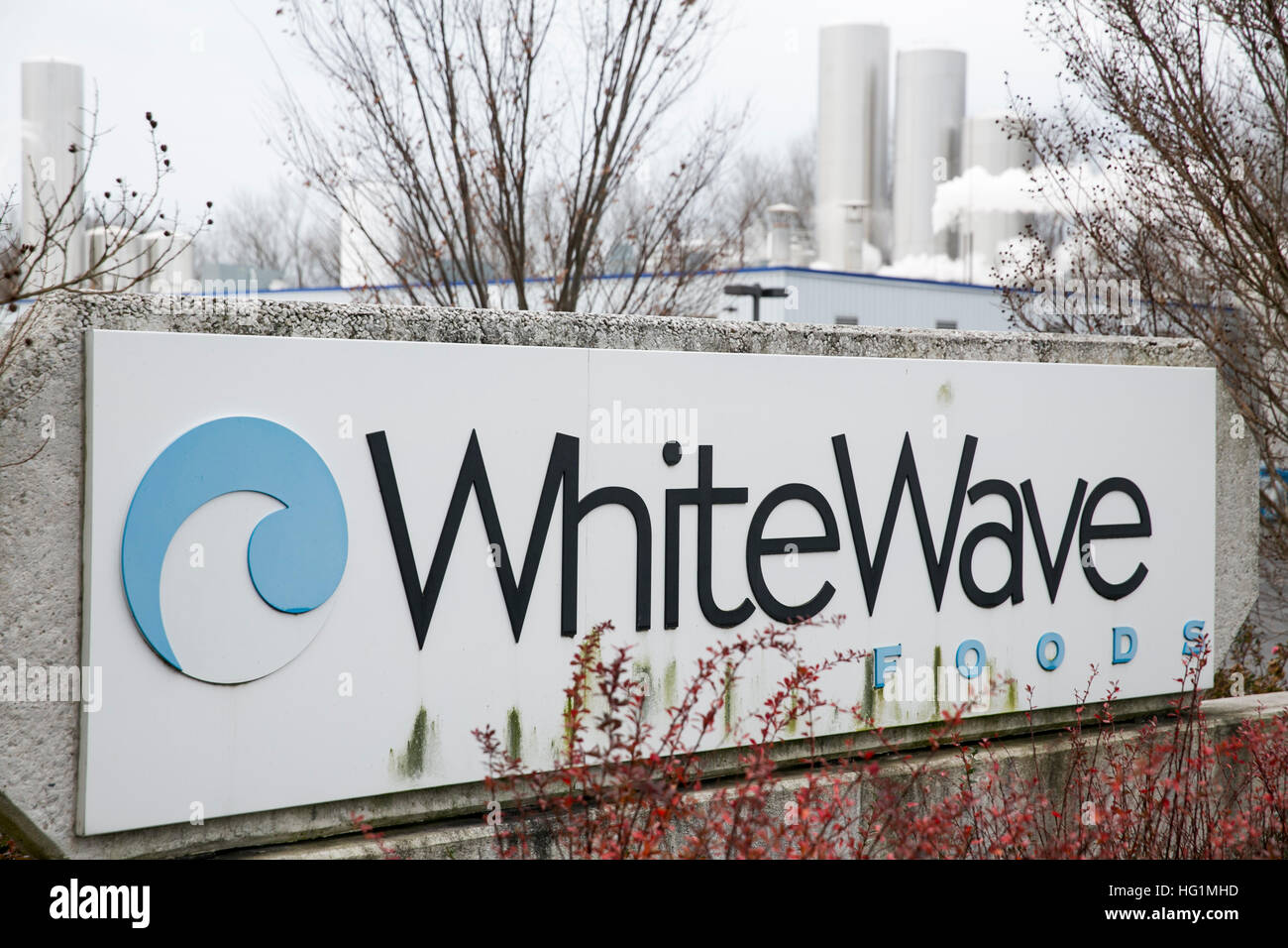 A logo sign outside of a facility occupied by The WhiteWave Foods ...