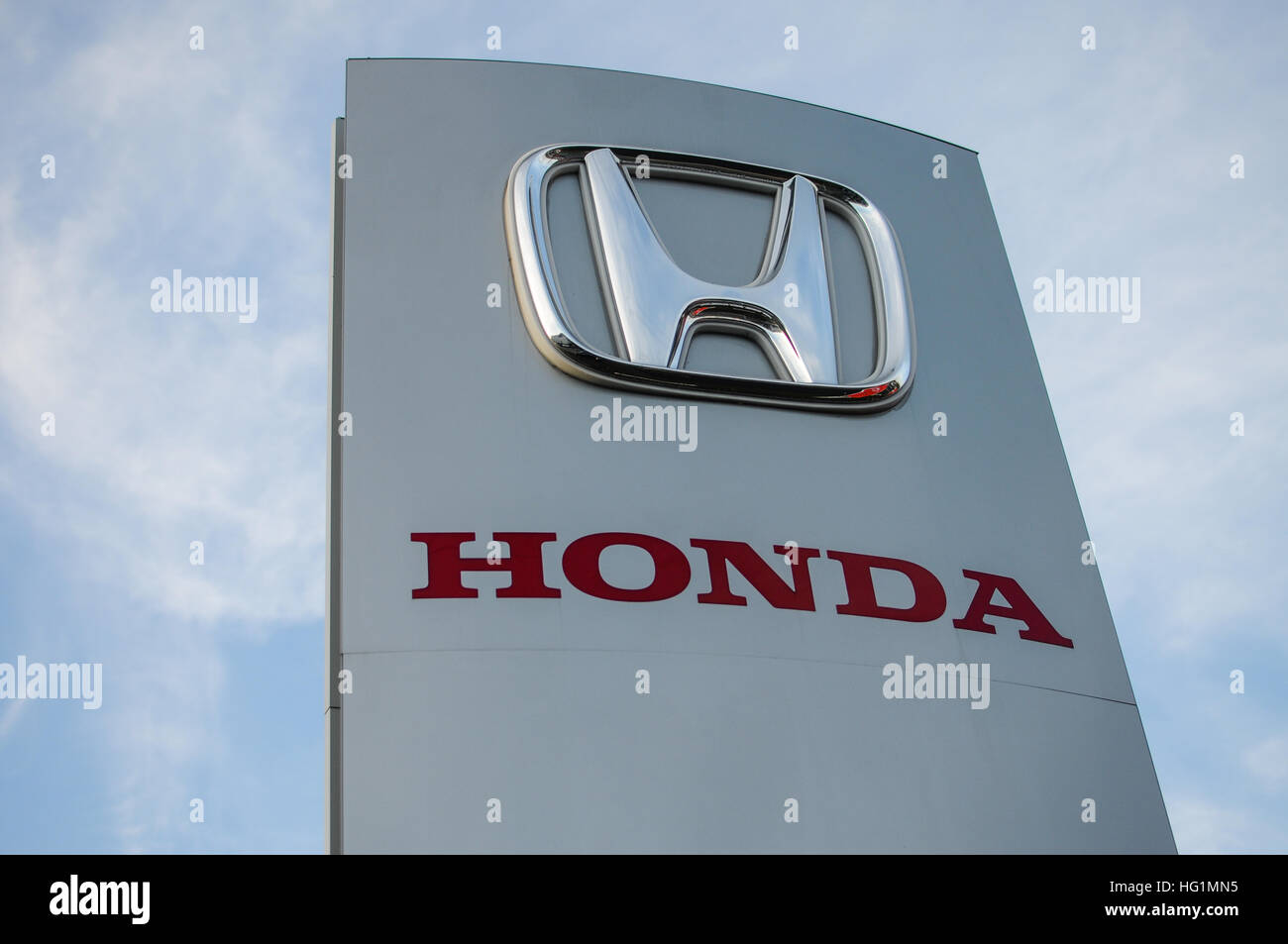 Honda Sign High Resolution Stock Photography and Images - Alamy