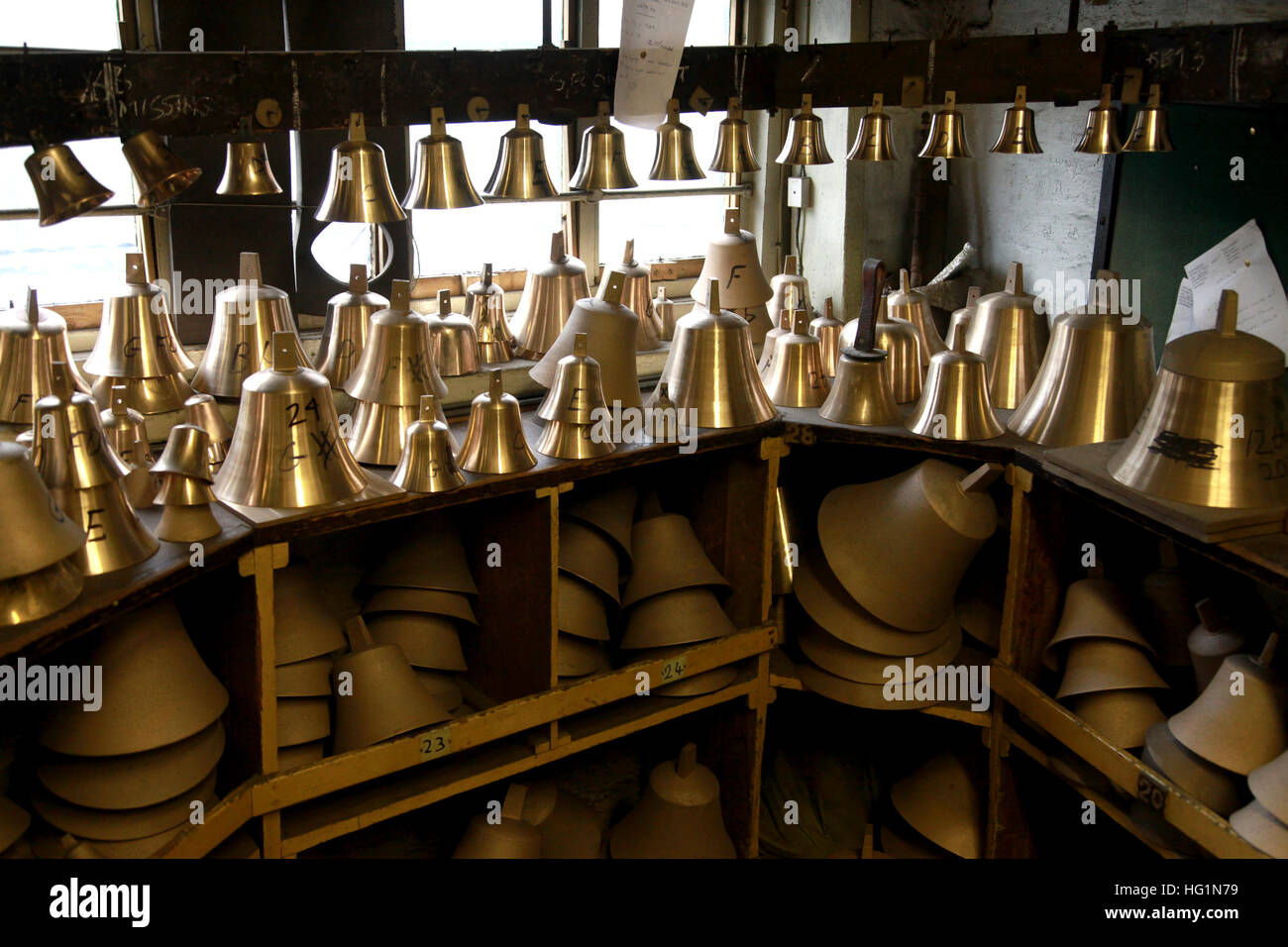 Big ben bell interior hi-res stock photography and images - Alamy