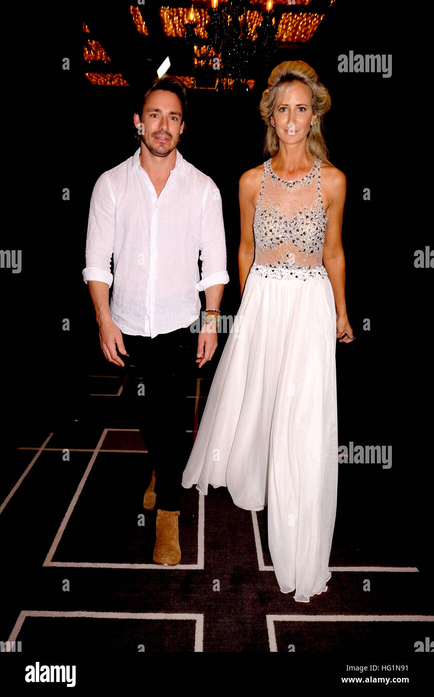 Cameron MacDonaldm and Lady Victoria Hervey attending the Nu Muses ...
