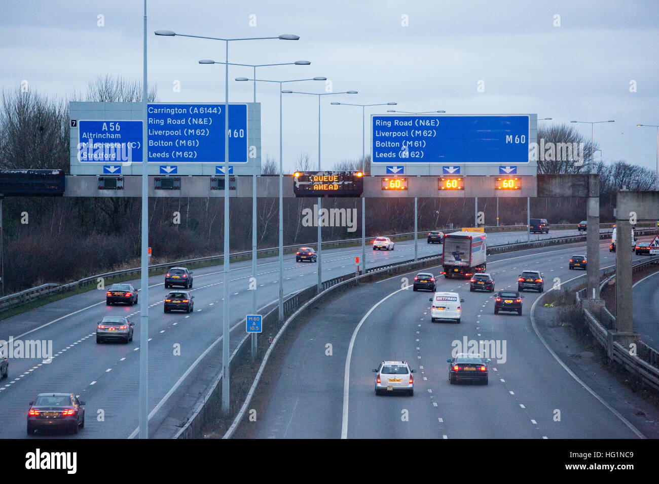 M60 motorway hi-res stock photography and images - Alamy