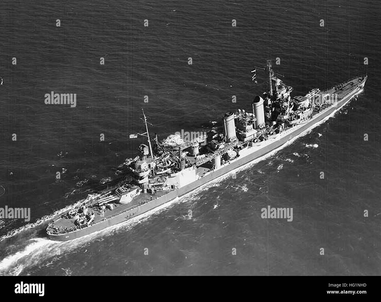 USS Tuscaloosa (CA-37) in October 1942 Stock Photo - Alamy