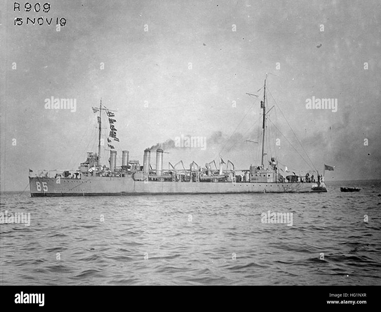 USS Colhoun (DD-85) 1919 Stock Photo - Alamy