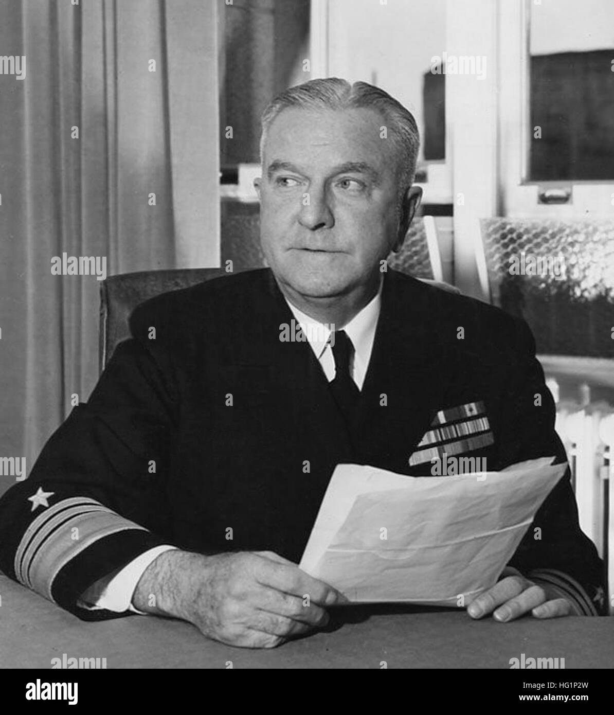 VADM David Worth Bagley, USN Stock Photo - Alamy