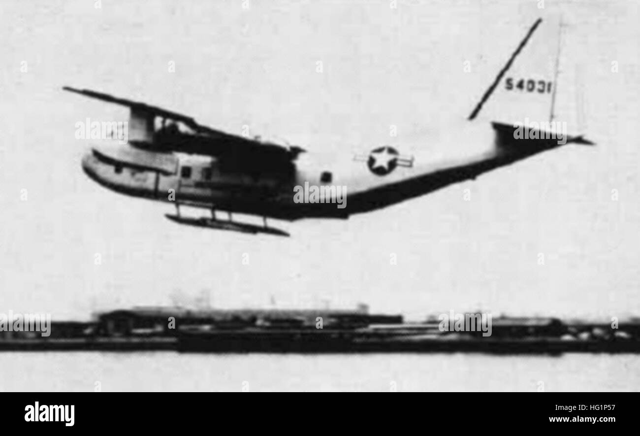 YC-123E with pantobase landing gear 1955 Stock Photo - Alamy