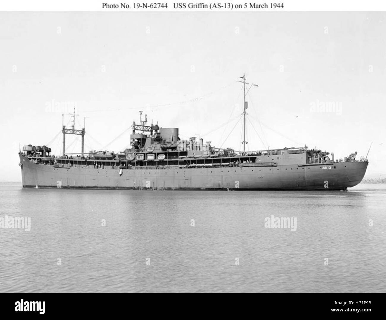 USS Griffin (AS-13 Stock Photo - Alamy