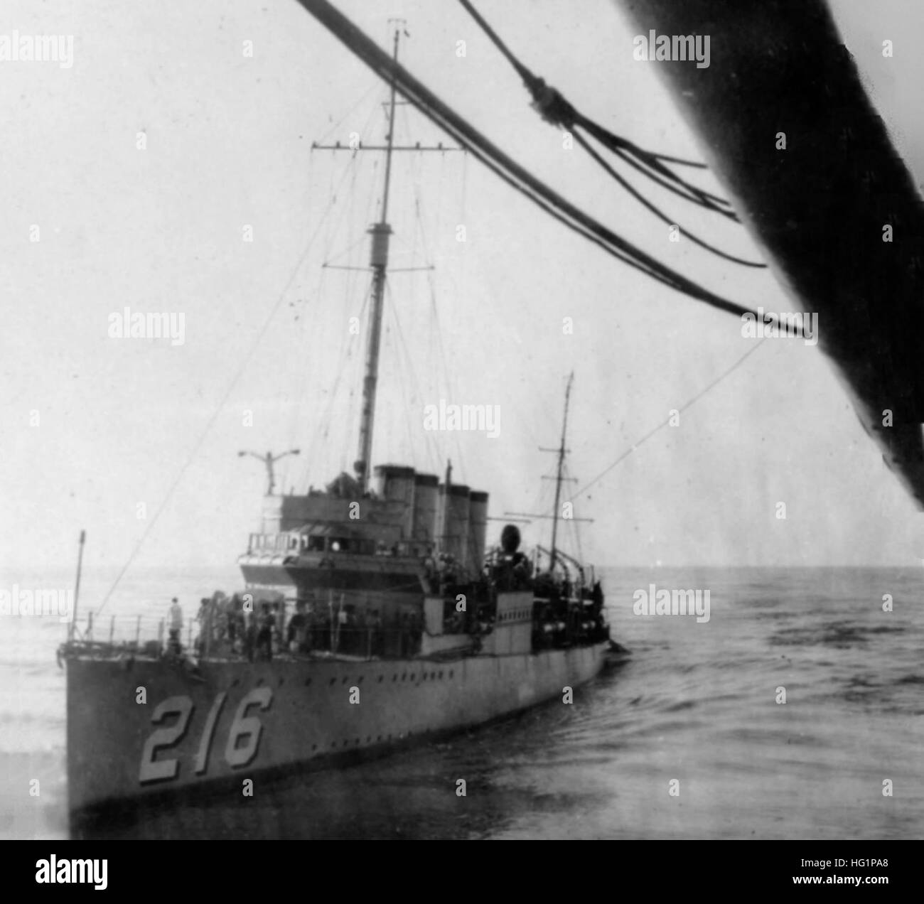 USS John D Edwards (DD-216) c1928 Stock Photo - Alamy