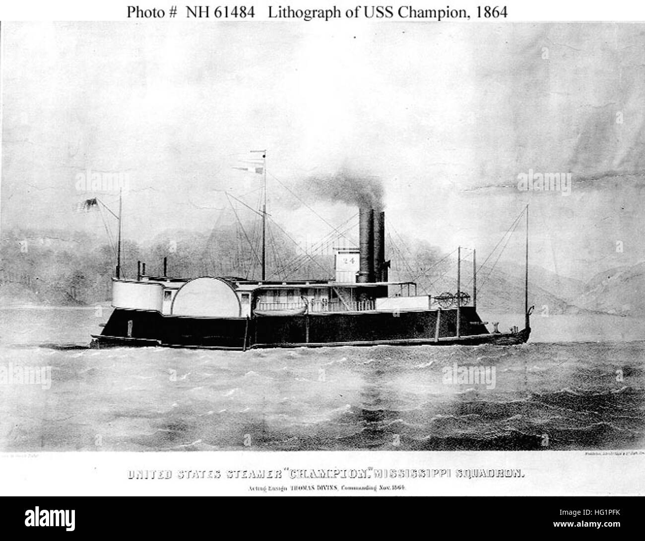 USS Champion (1863-1865 Stock Photo - Alamy