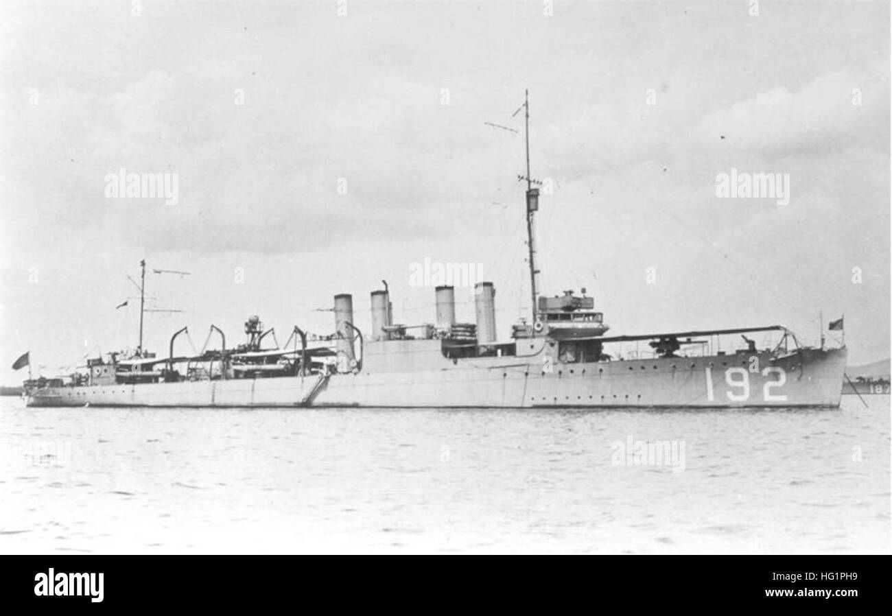 USS Graham (DD-192 Stock Photo - Alamy