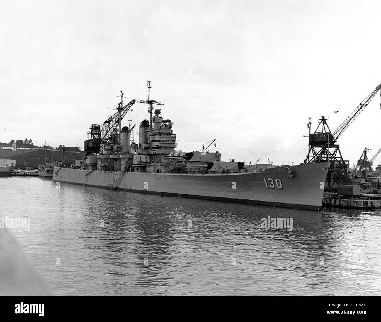 The USS Bremerton (CA-130) was a Baltimore-class heavy cruiser of the ...