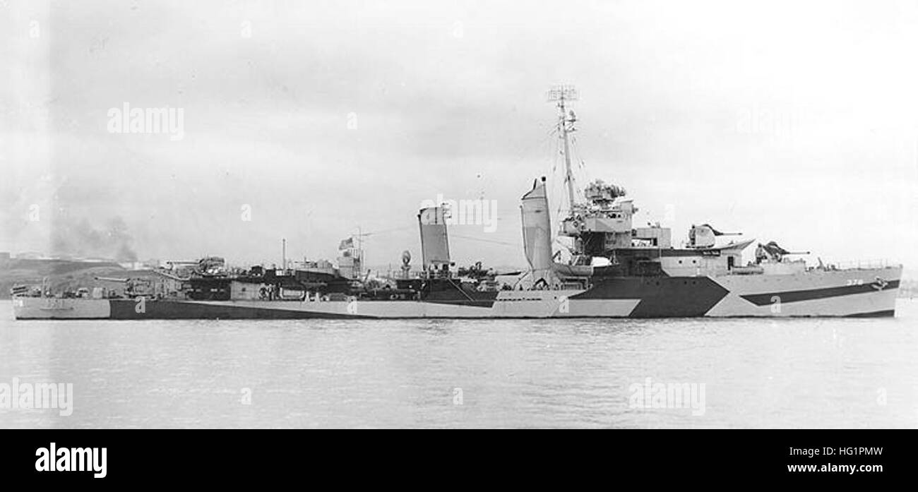 Uss Smith DD-378 Stock Photo - Alamy