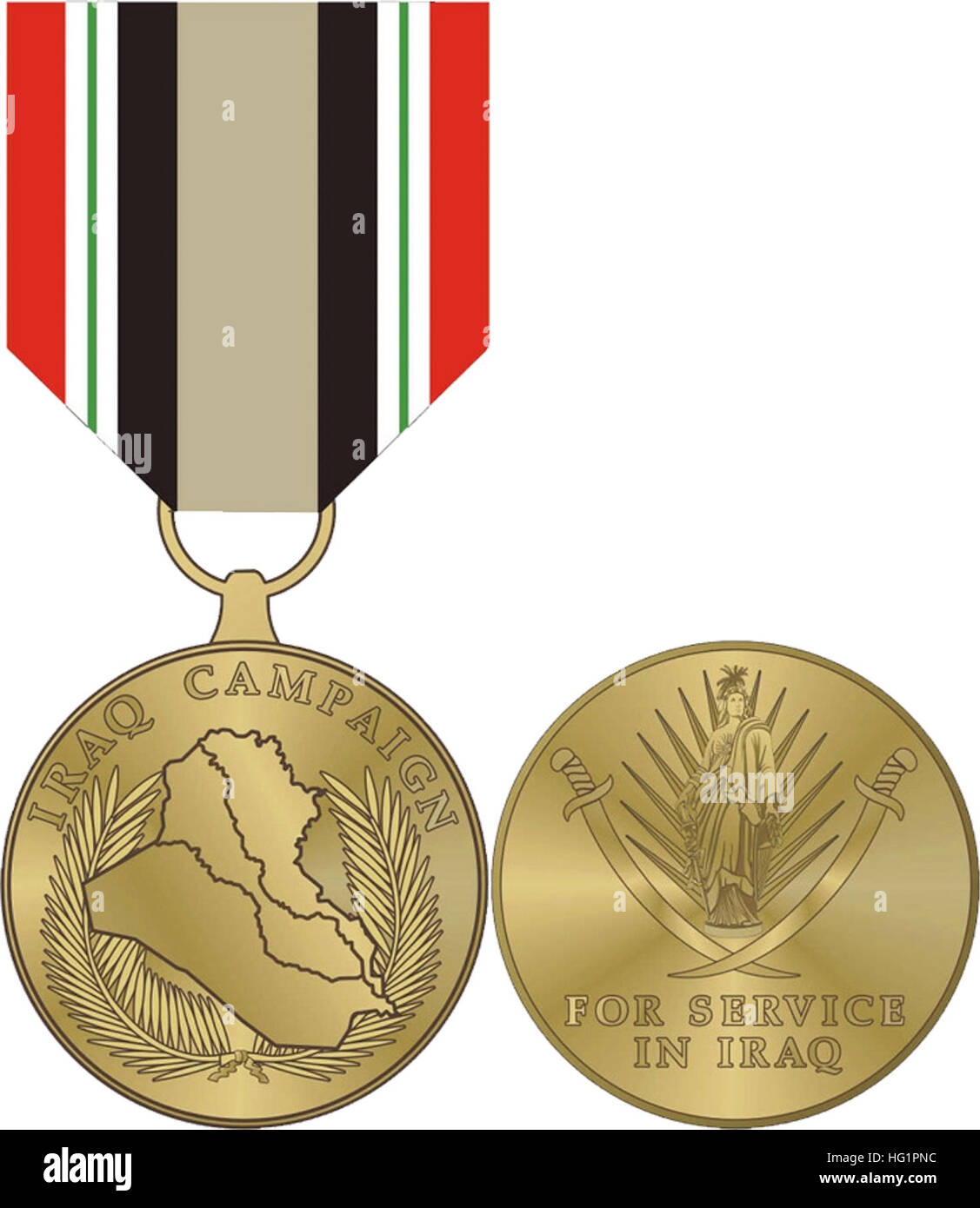 Iraq campaign medal hi-res stock photography and images - Alamy