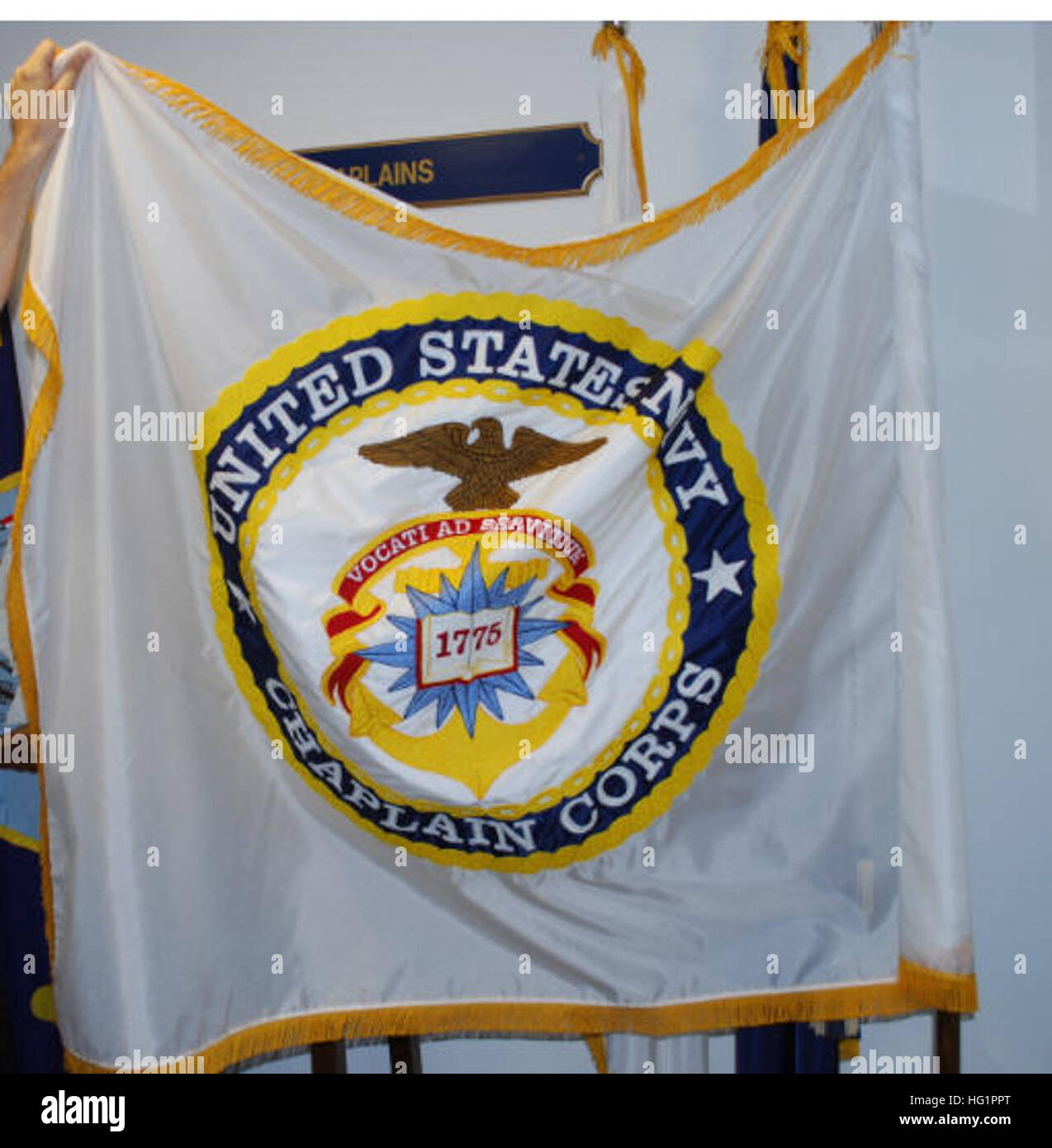 Chaplain flag hi-res stock photography and images - Alamy