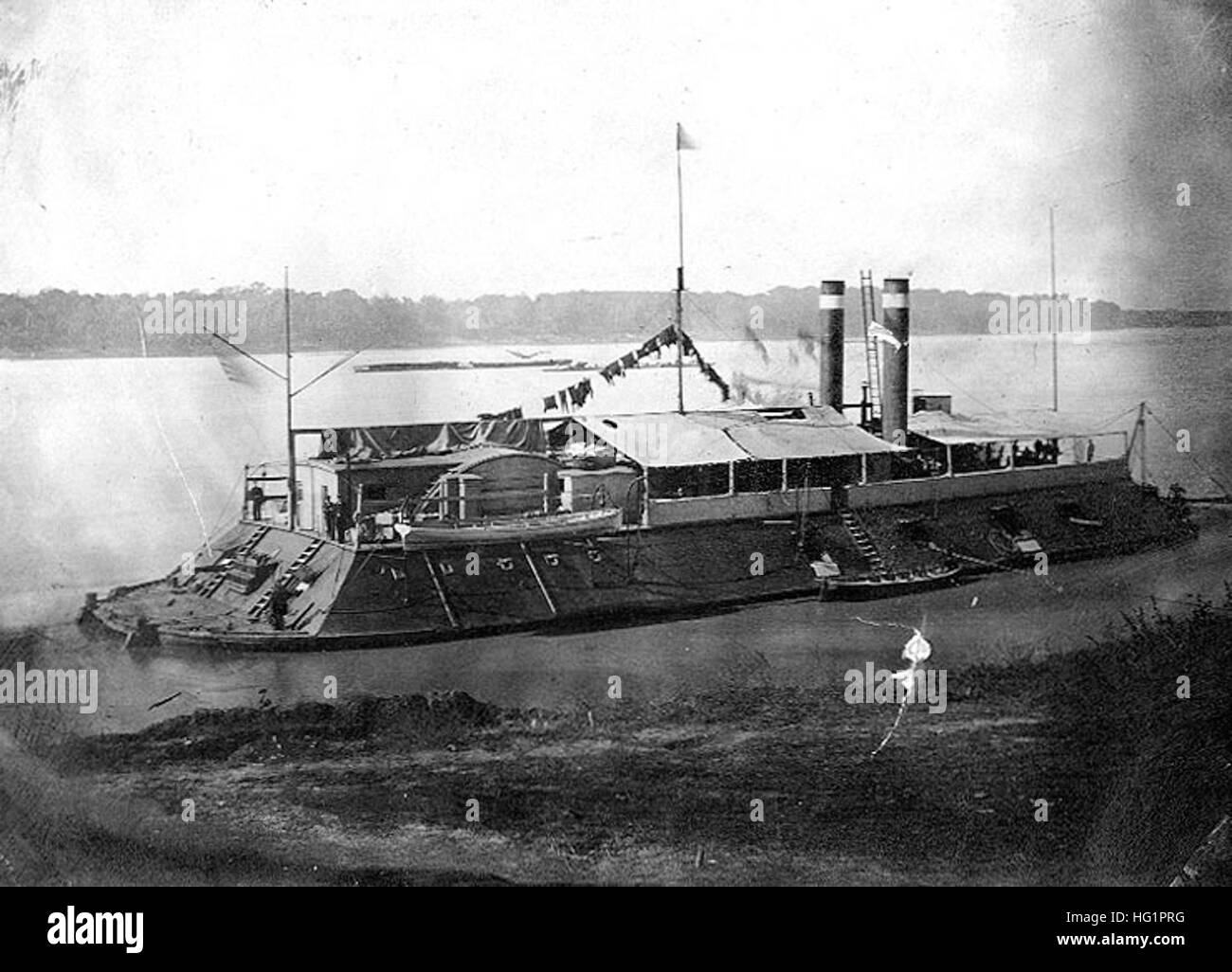 Ironclad ship design Black and White Stock Photos & Images - Alamy