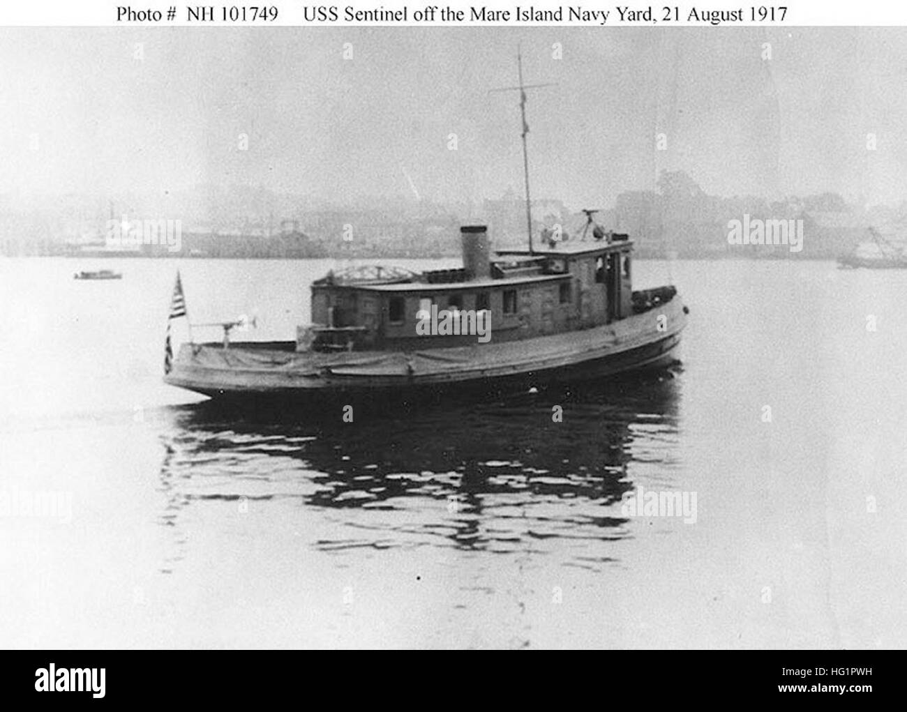 USS Sentinel (SP 180 Stock Photo - Alamy