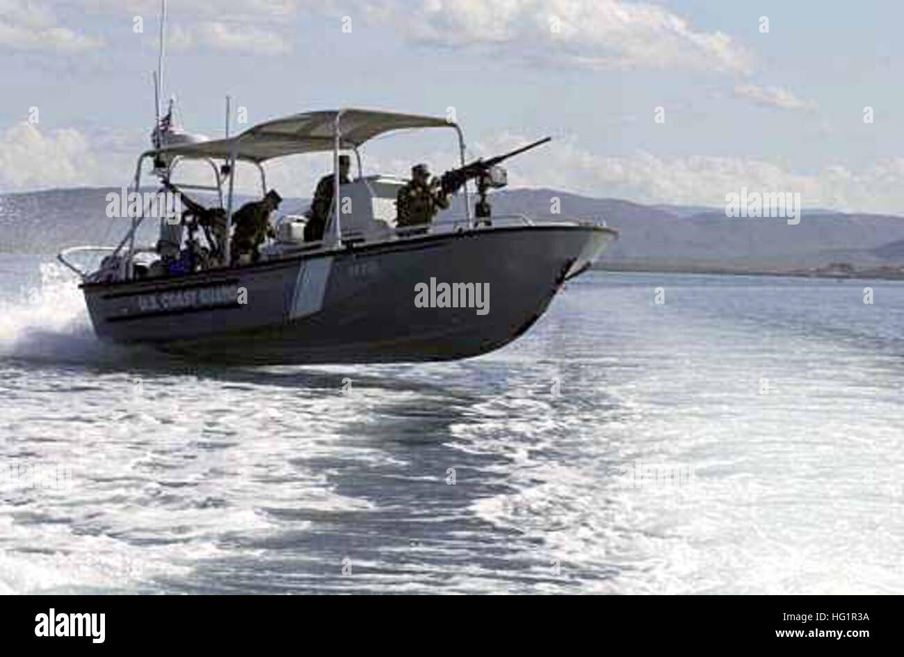 United States Coast Guard port security patrols conducted in Guantanamo ...
