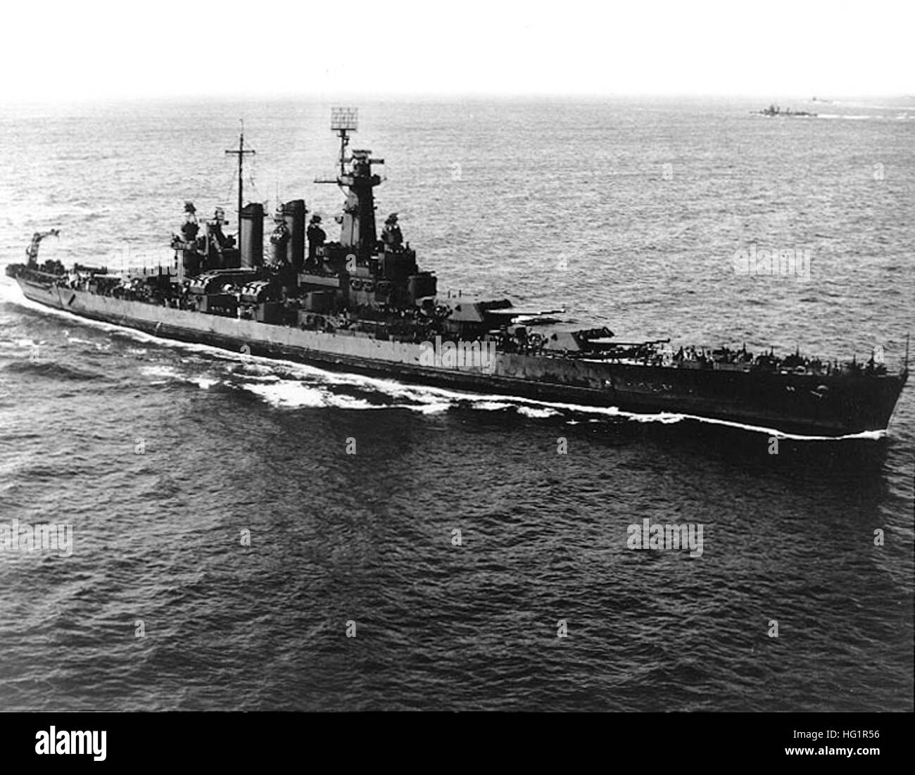 USS North Carolina BB-55 Stock Photo - Alamy