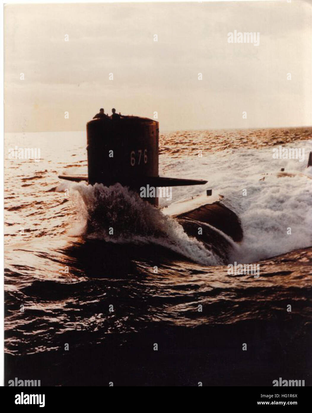 USS Billfish (SSN-676) underway Stock Photo - Alamy