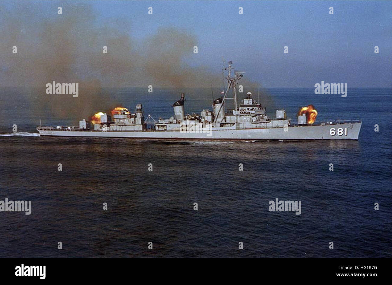 USS Hopewell 1963 Stock Photo - Alamy