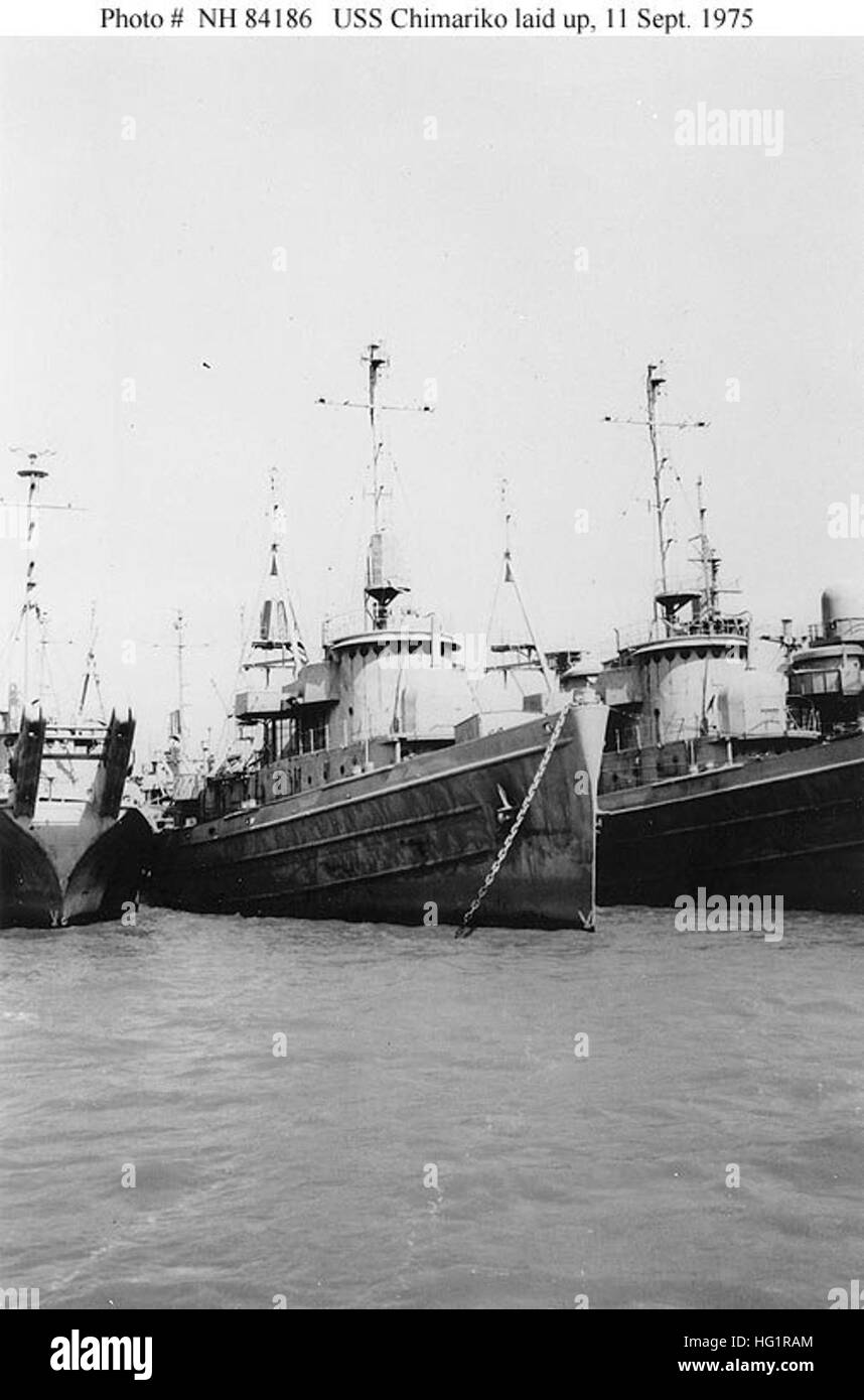 USS Chimariko ATF-154 Stock Photo - Alamy