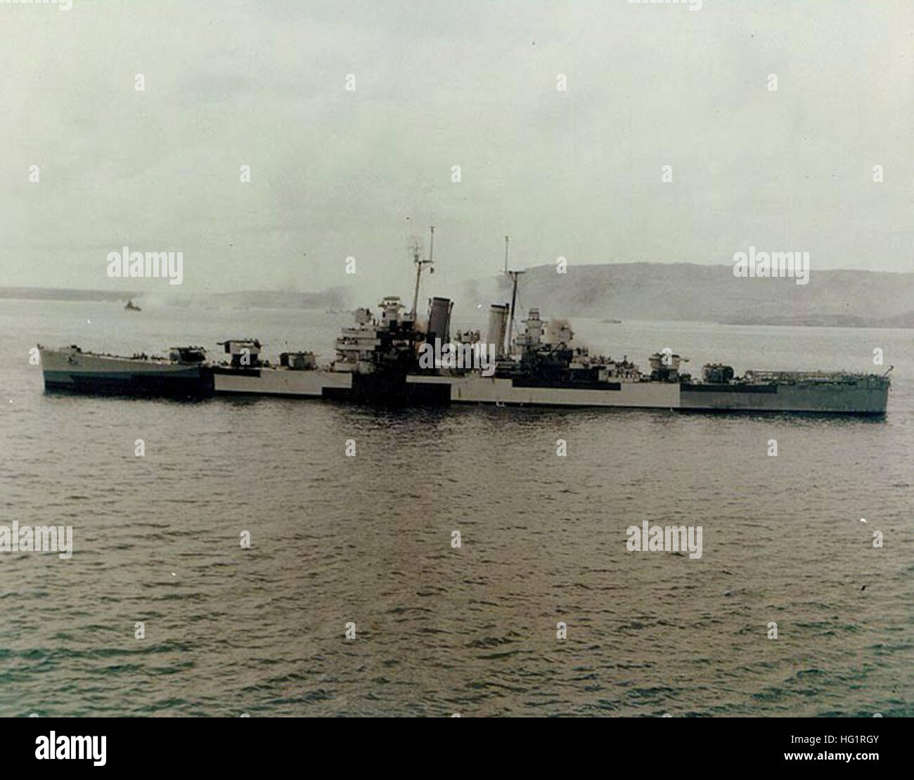 USS St Louis (CL-49 Stock Photo - Alamy