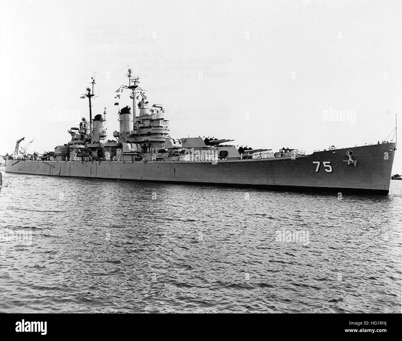 USS Helena (CA-75 Stock Photo - Alamy