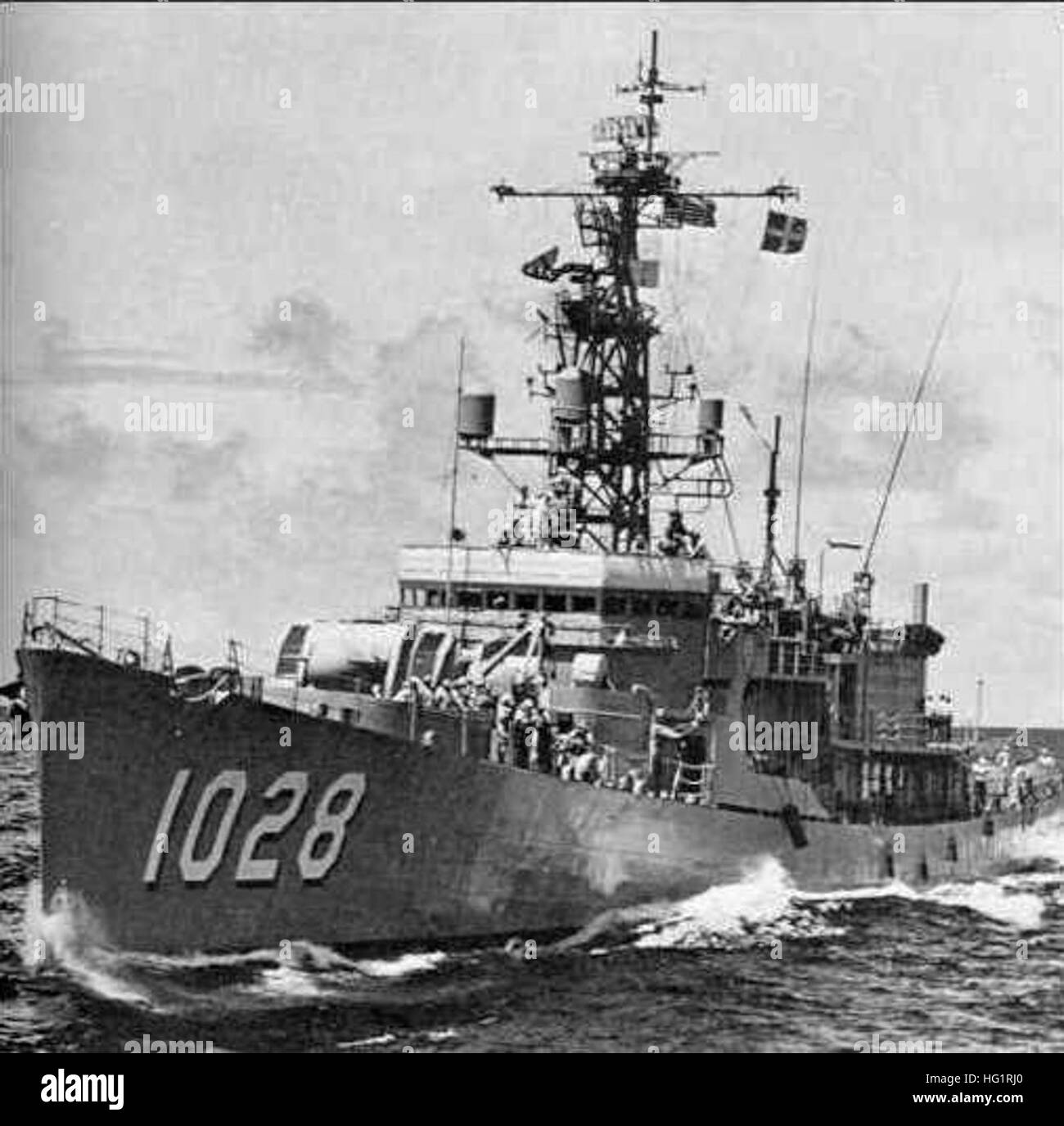 USS Van Voorhis;0602102801 Stock Photo - Alamy