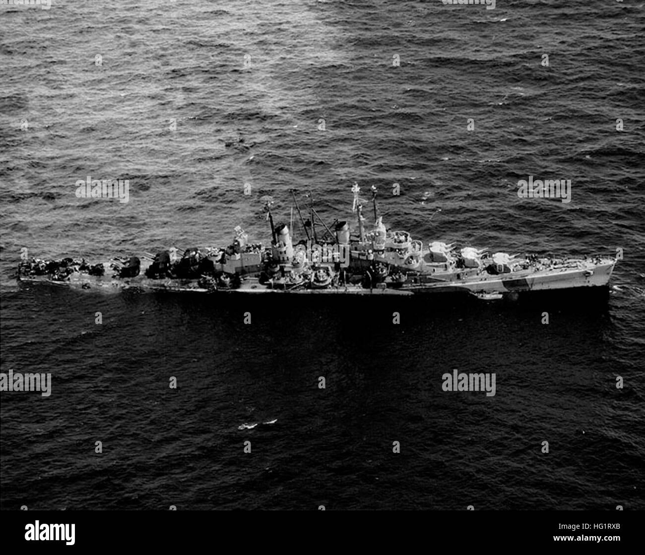 USS Reno CL-96 Stock Photo - Alamy