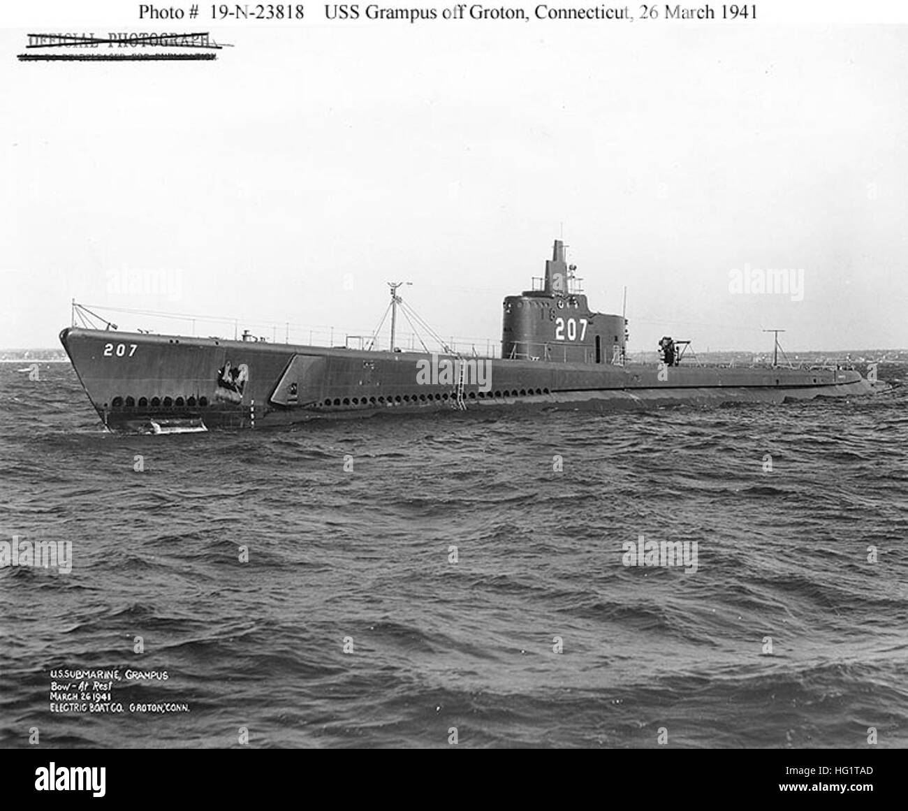 Uss grampus hi-res stock photography and images - Alamy