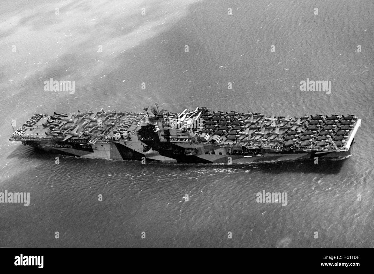 USS Intrepid (CV-11) in June 1944 Stock Photo - Alamy
