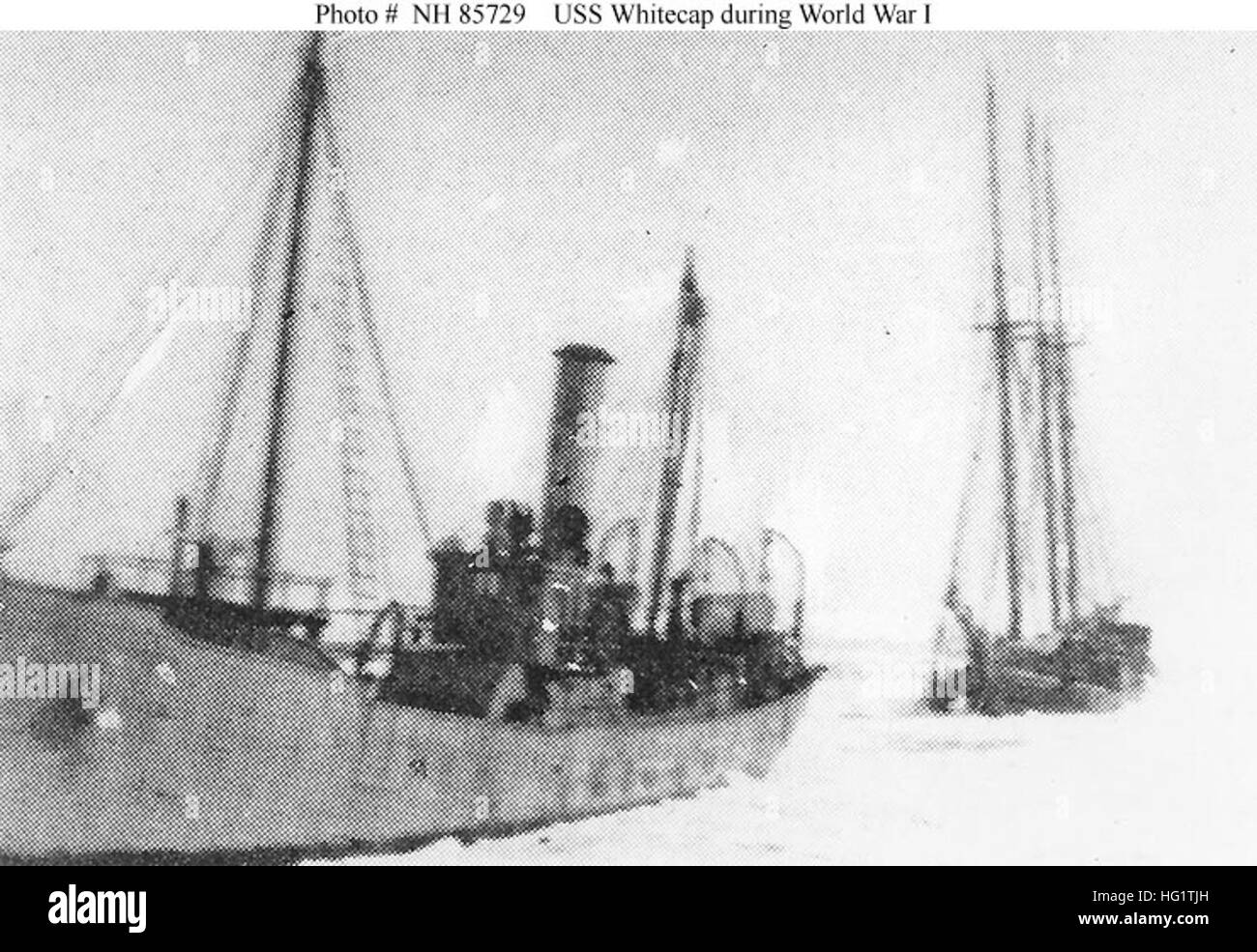 USS Whitecap (SP-340) was a U.S. Navy patrol vessel that conducted ...