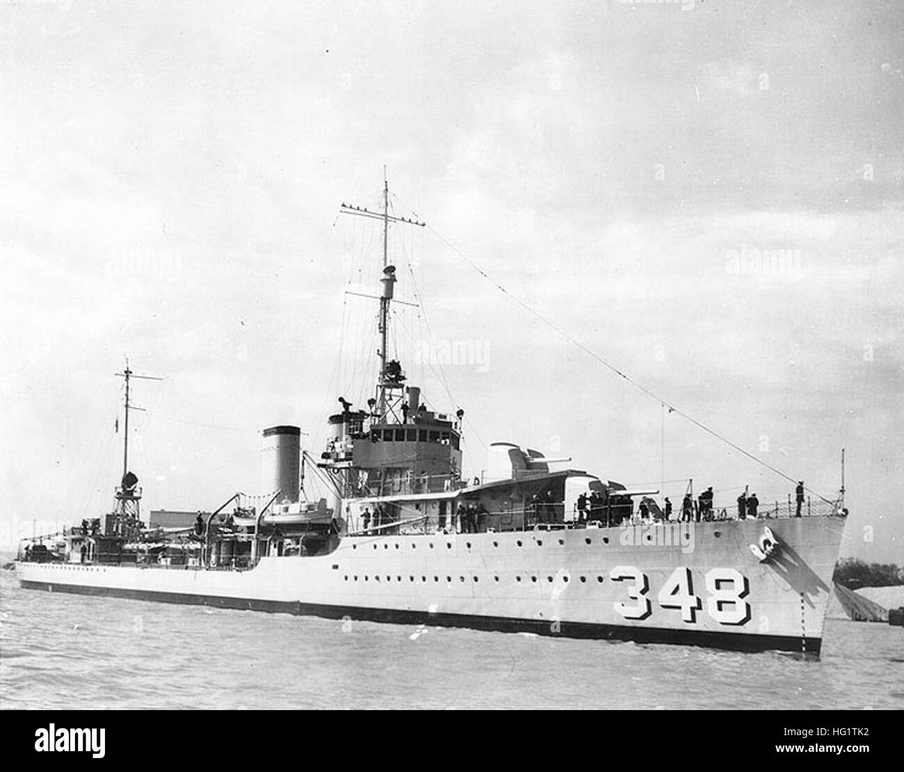 USS Farragut DD-348 Stock Photo - Alamy