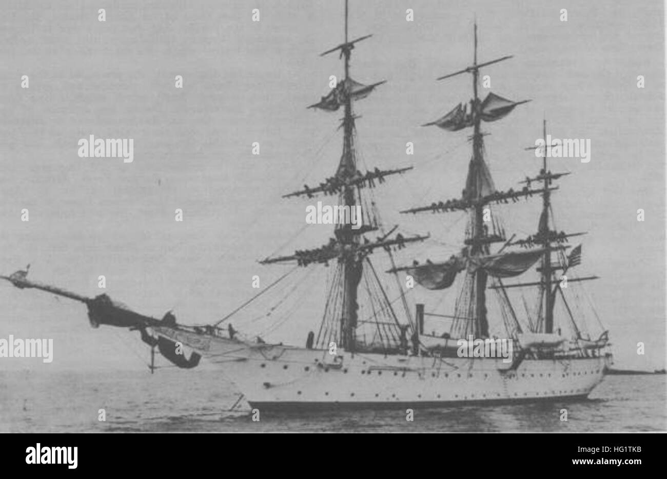 USS Severn (1898 Stock Photo - Alamy