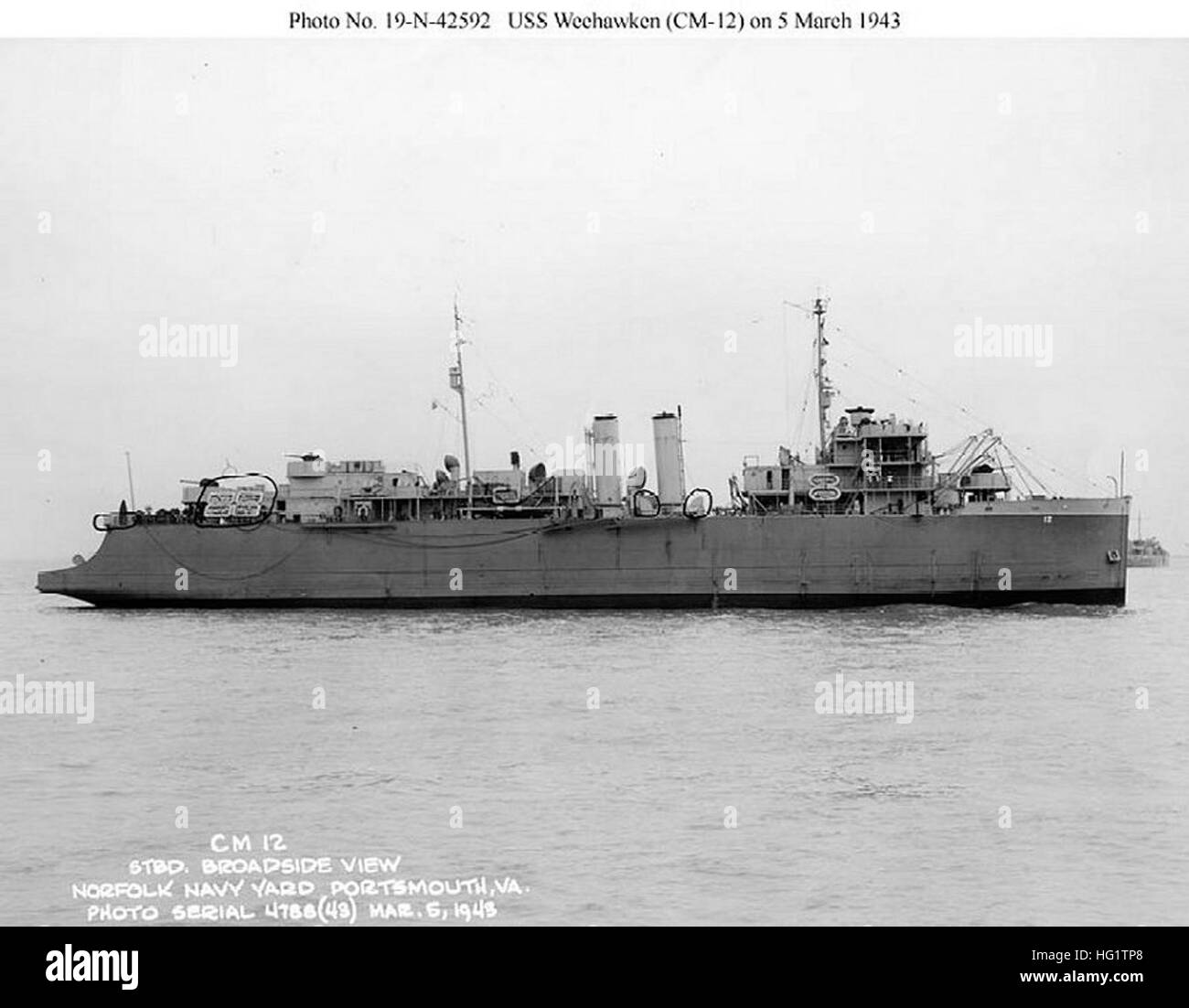 Weehawken (CM 12 Stock Photo - Alamy