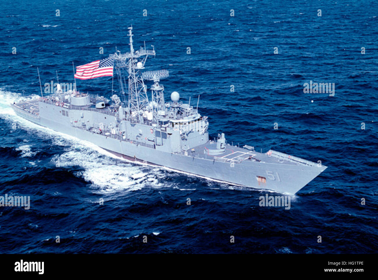 USS Gary (M), a naval vessel, conducts mine countermeasure operations ...