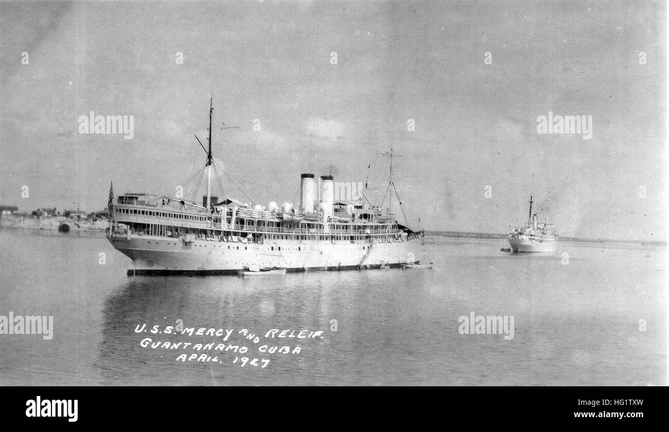 Uss mercy and relief Stock Photo - Alamy