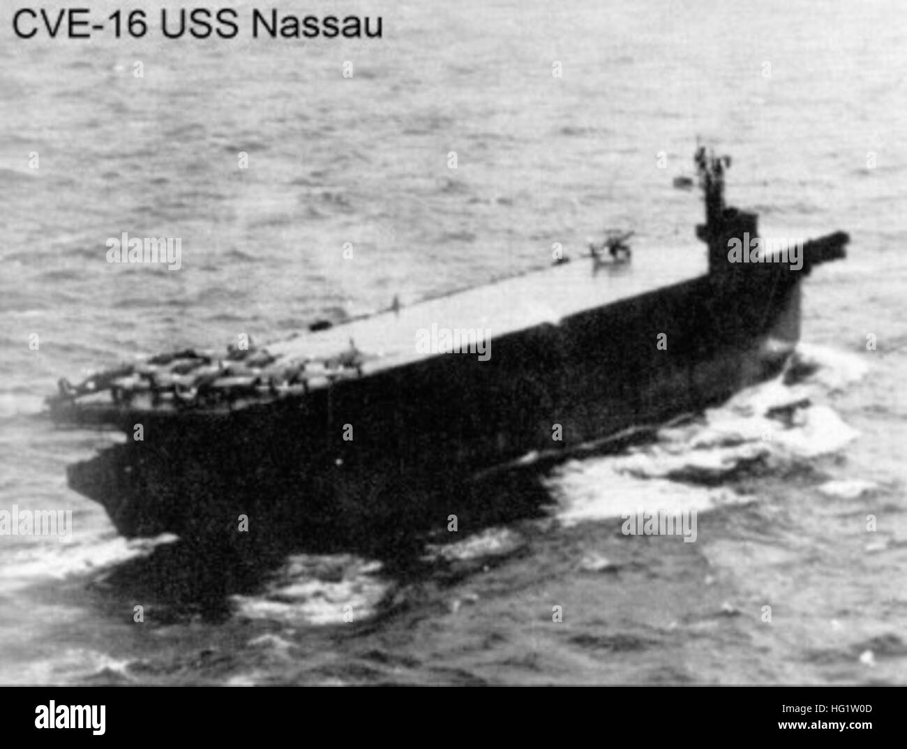 USS Nassau (CVE-16 Stock Photo - Alamy