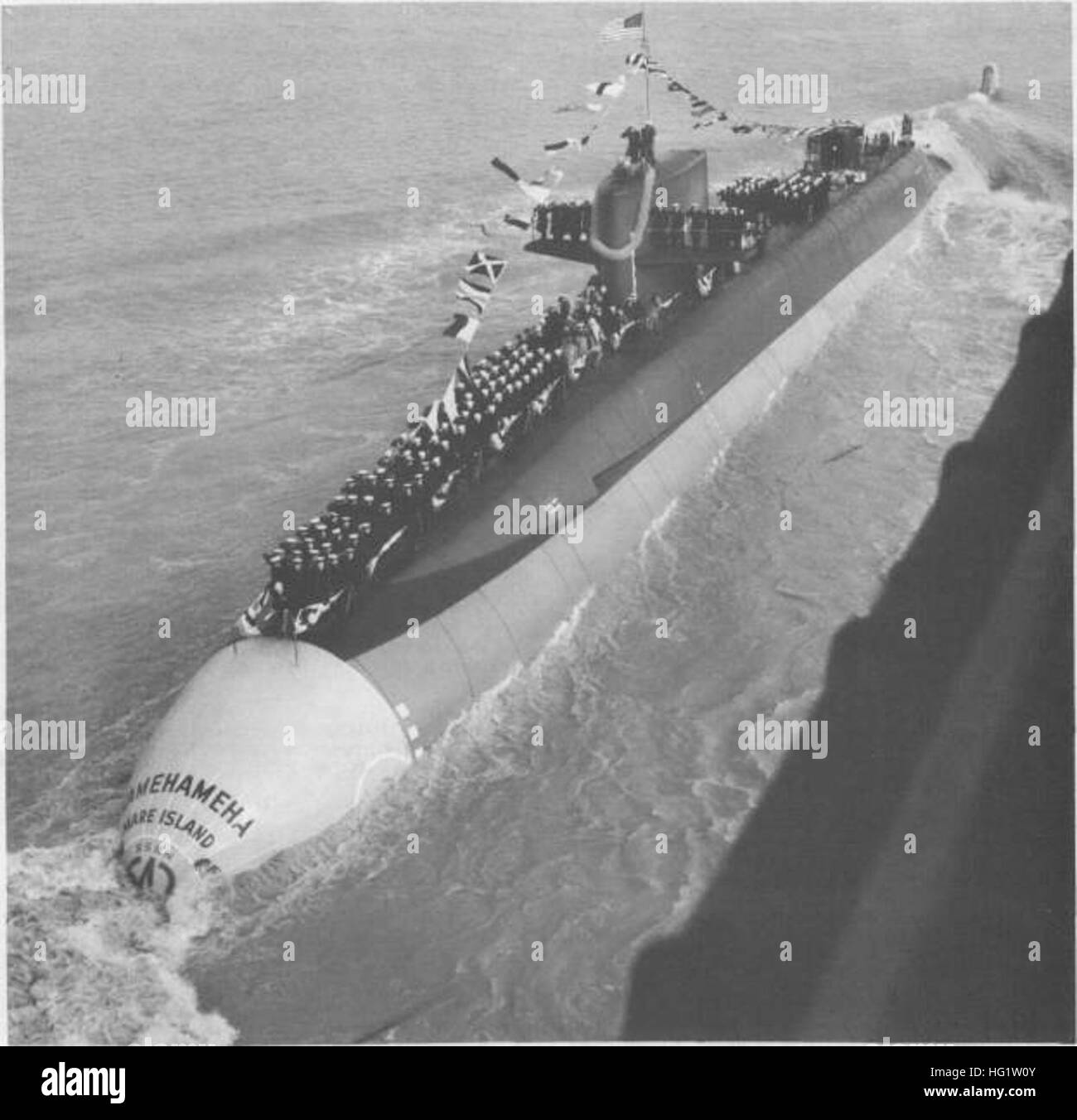 USS Kamehameha (SSBN-642) was a James Madison-class ballistic missile ...
