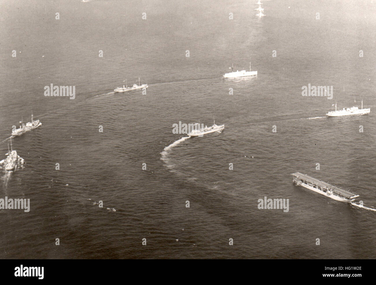 Uss langley cv 1 hi-res stock photography and images - Alamy