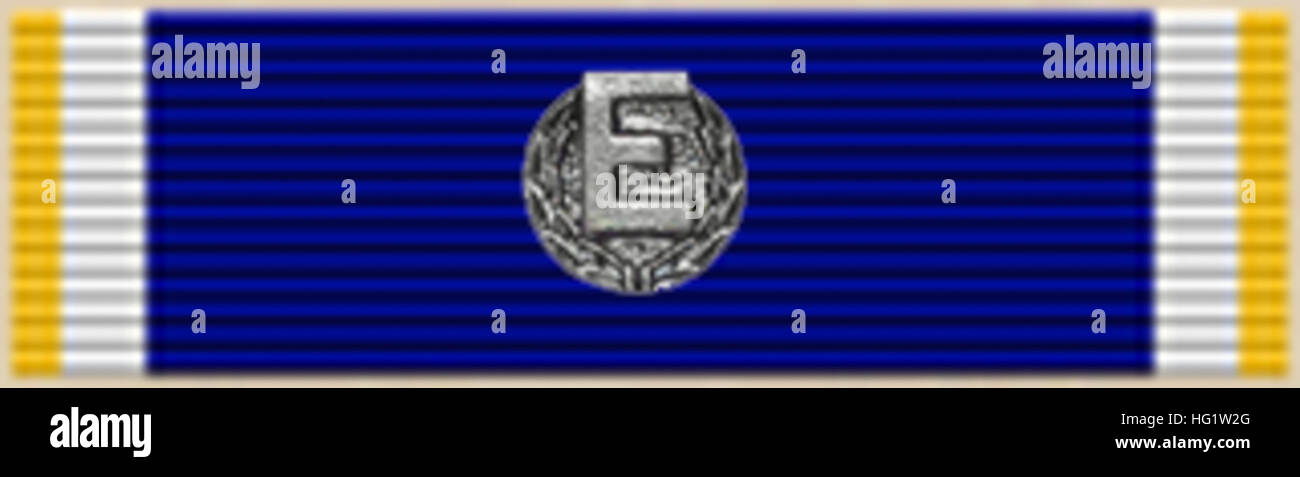 USN - Battle E Ribbon 4 Stock Photo - Alamy