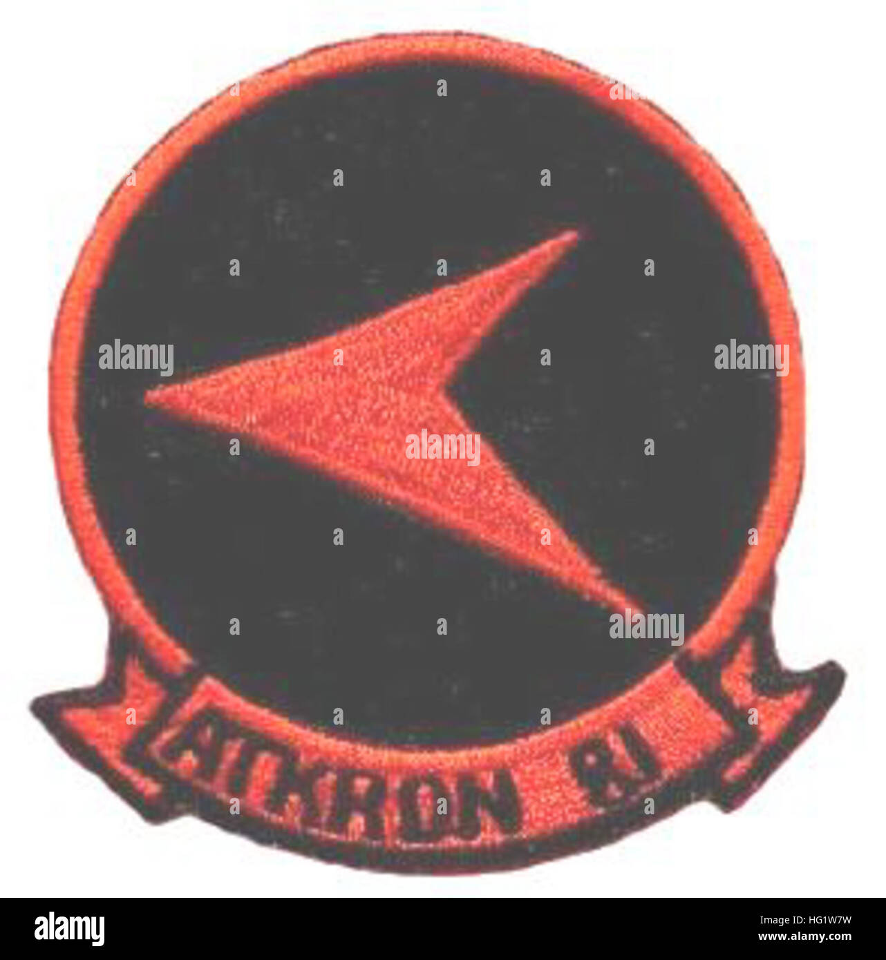 The VA-81 insignia represents the U.S. Navy attack squadron ...