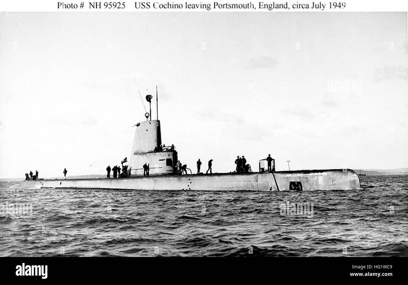 Uss Cochino 1945 Stock Photo - Alamy