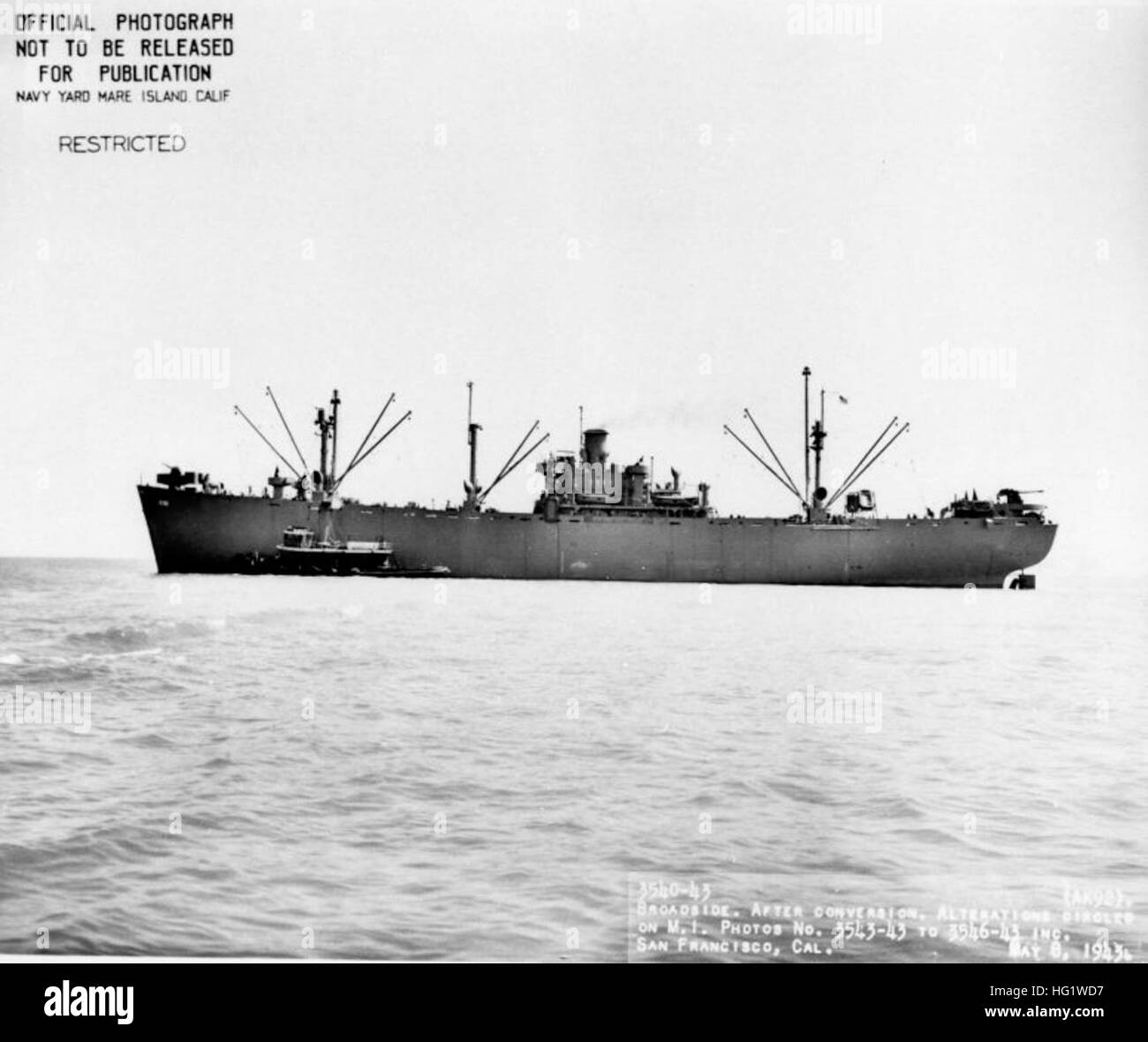USS Eridanus (AK-92 Stock Photo - Alamy