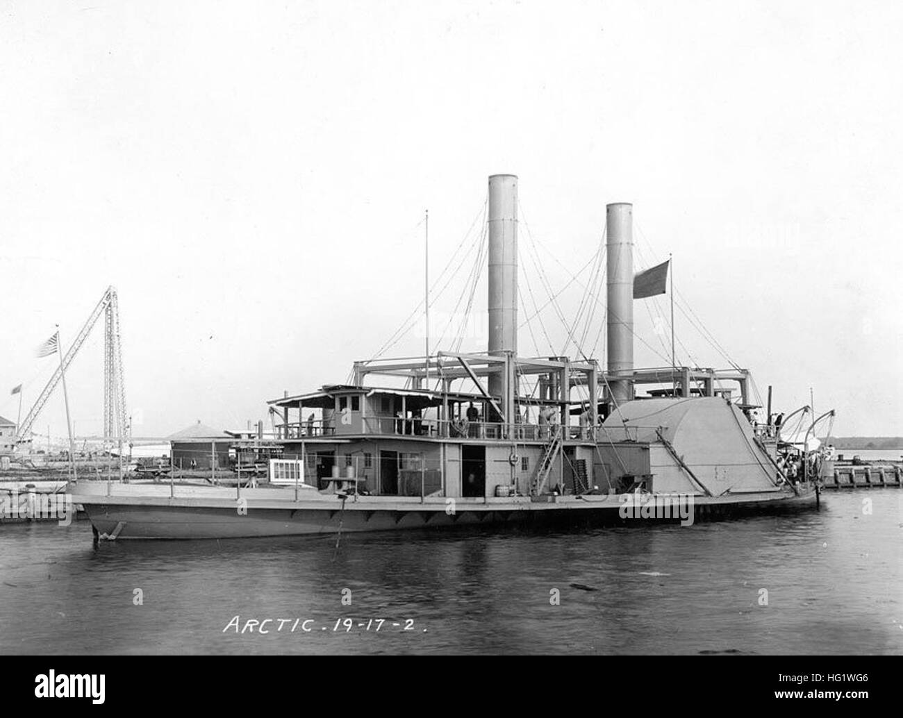USS Arctic (1873) in 1898 Stock Photo - Alamy