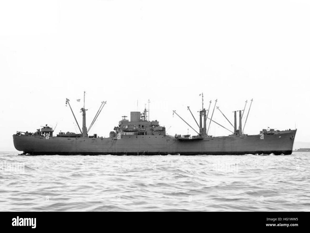 USS Shasta (AE-6) in 1943 Stock Photo - Alamy