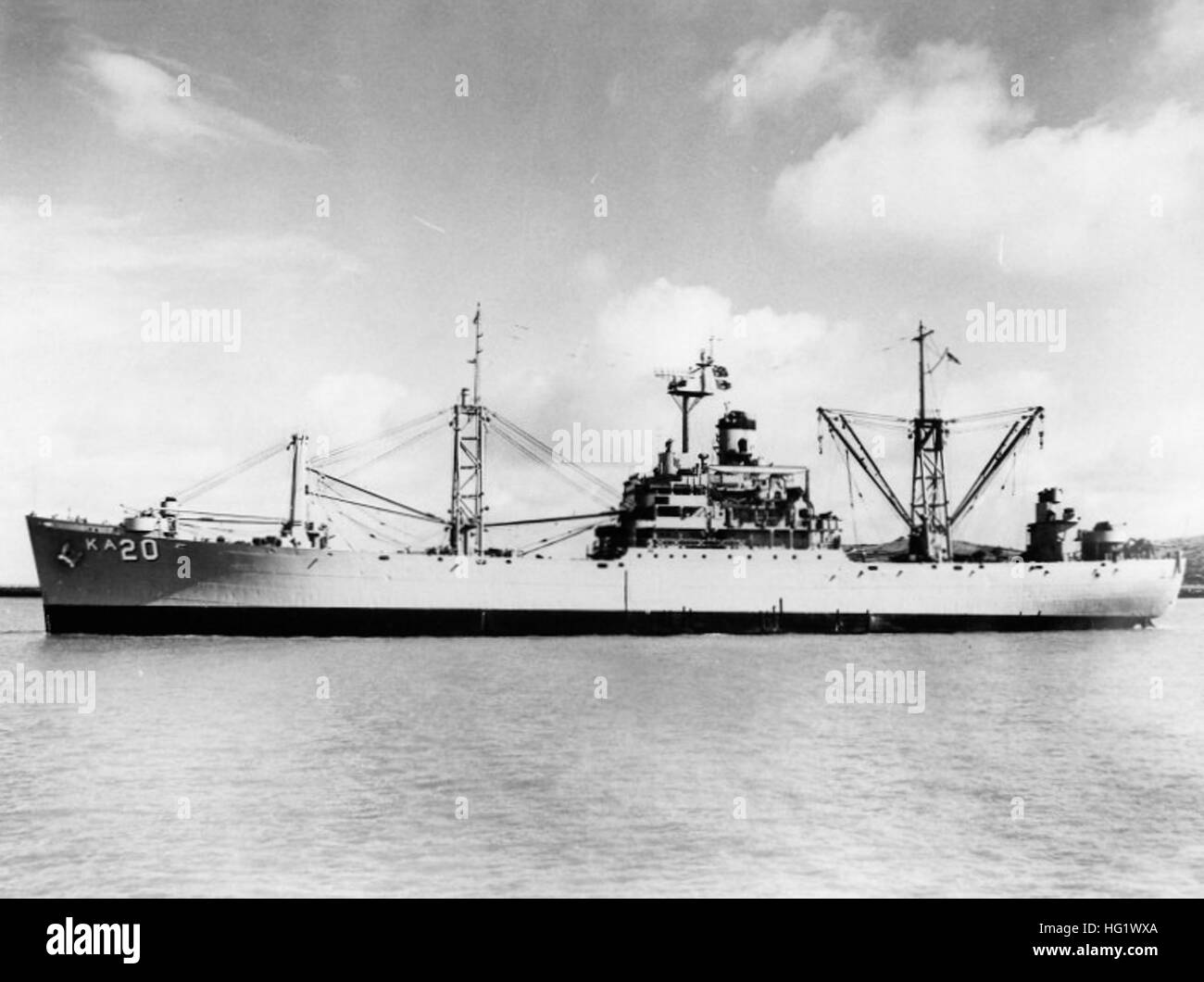 USS Virgo (APA-20) off Mare Island in 1957 Stock Photo - Alamy