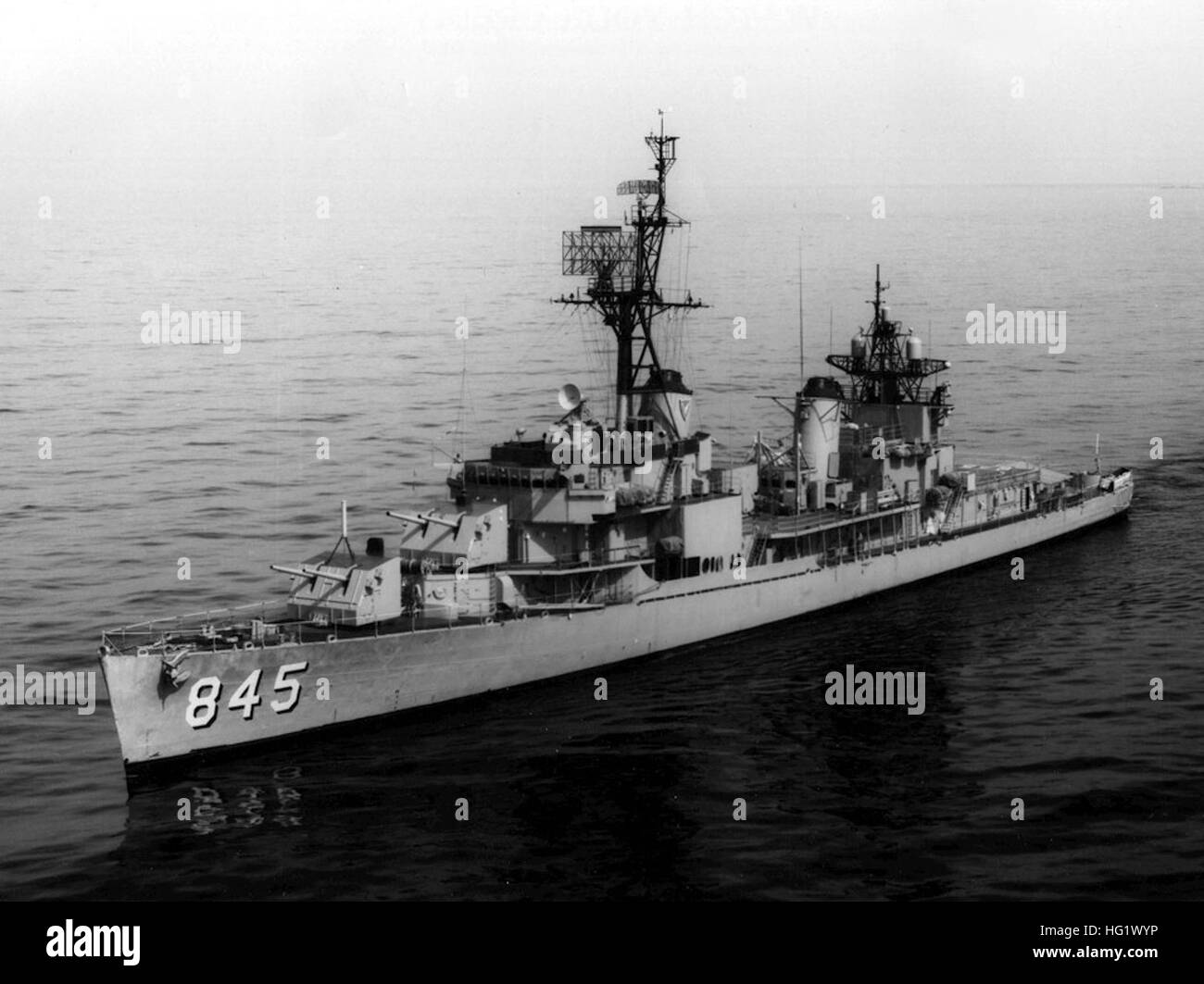USS Bausell (DD-845) in 1965 Stock Photo - Alamy